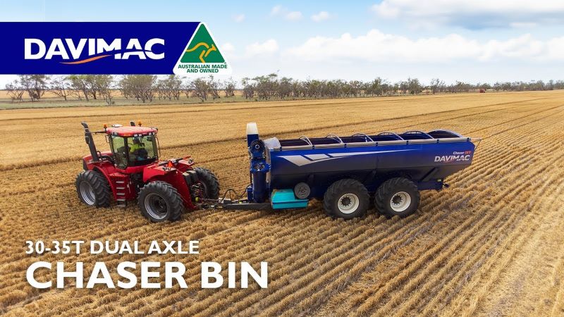 Dual Axle Chaser Bin | Davimac Chaser Bins