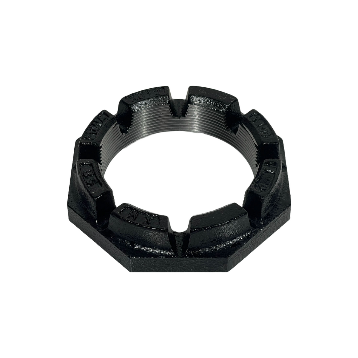 3.5" x 12 TPI CASTLE NUT to suit Stub Axle – Davimac Chaser Bins